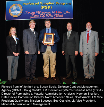 DDC Wins Lockheed Martin Corporation Star Supplier Award!